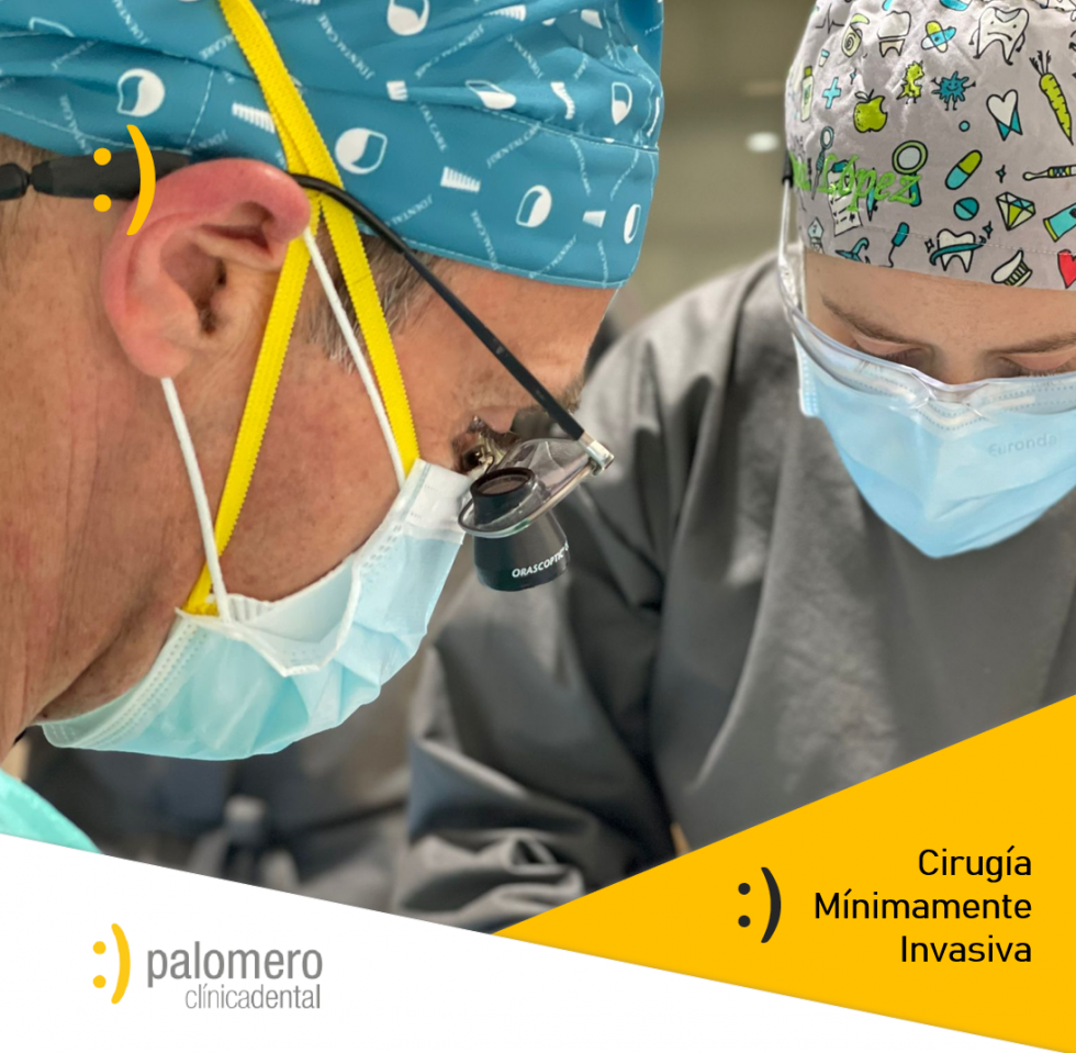 Así Es La Cirugía Mínimamente Invasiva Clinica Dental Palomero